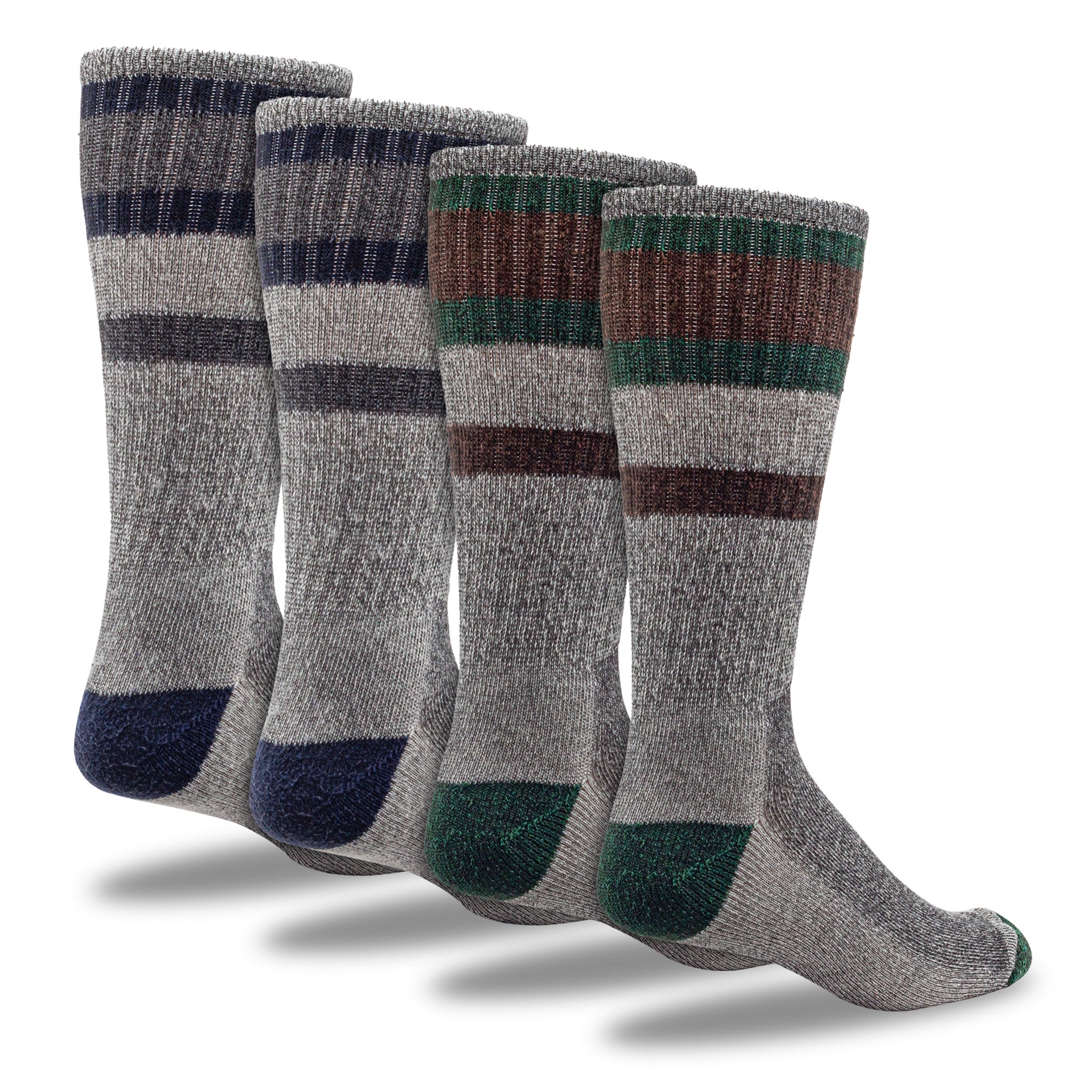 Men's Merino Wool Crew Socks (6pr) – Railroad Sock